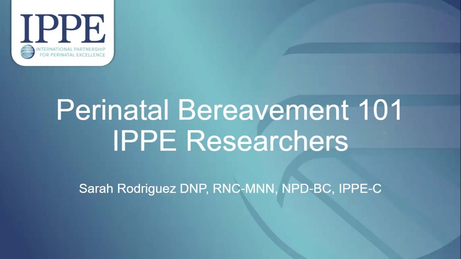 Perinatal Bereavement 101 for IPPE Researchers – Star Legacy — Learn